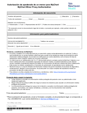 Fillable Online mychart ynhhs mychart.stcharleshealthcare ...