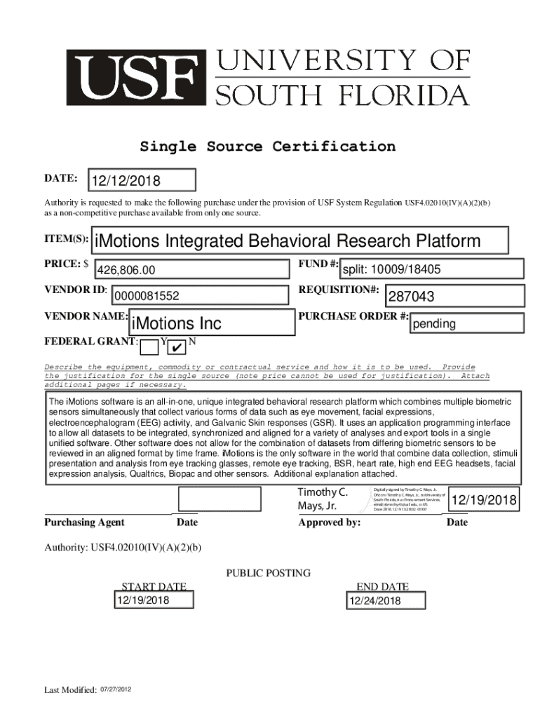 Fillable Online Fill - Free fillable Single Source Checklist SINGLE ...