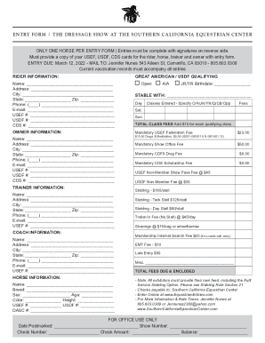 Fillable Online Entry Form TemplateJotform Fax Email Print - pdfFiller
