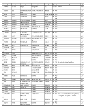 Fillable Online First Name Last Name Company Mailing Address City State ...