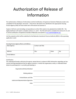 Fillable Online Authorization Letter Sample to Release ...