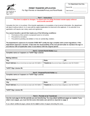 Fillable Online www.txdot.govtxdoteformsSaveFormFor Department Use Only ...