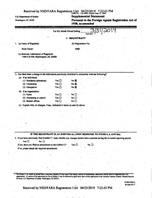 Fillable Online PDF Supplemental Statement - Department of Justice Fax ...