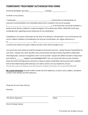 Fillable Online PV-Treatment Authorization Form-May2016.ppt Fax Email ...