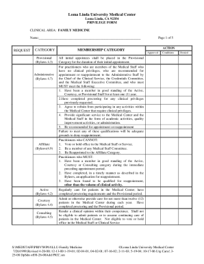 Fillable Online Family Medicine Privilege Form Fax Email Print - pdfFiller