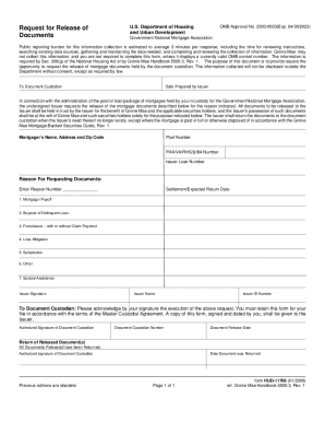 Fillable Online Request for Release of OMB Approval No. 2503-0033(Exp.04 ... Fax Email Print ...