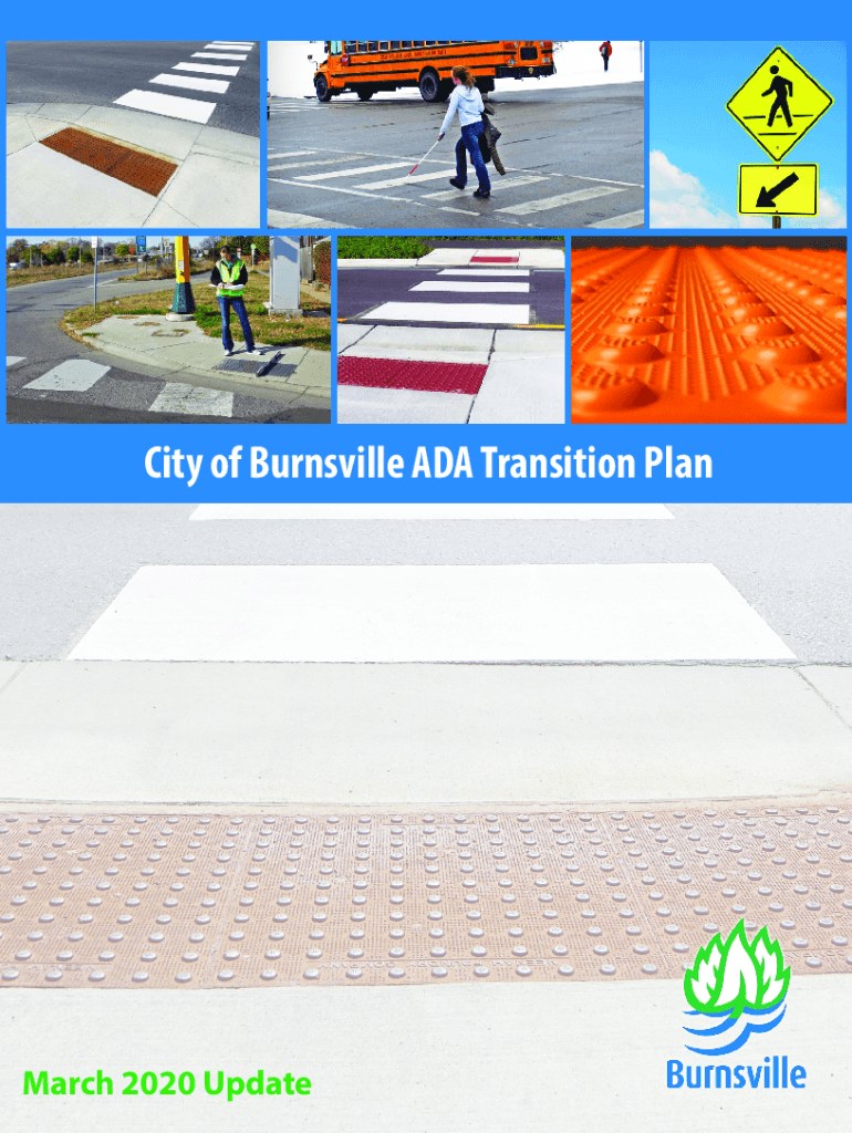 Fillable Online CITY OF MINNEAPOLIS ADA Transition Plan for Public ...