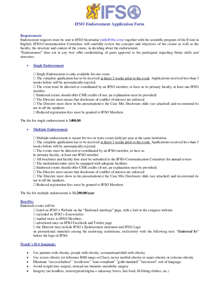 Fillable Online www.ifso.comsurvey-endorsement-and-distributionSurvey ...