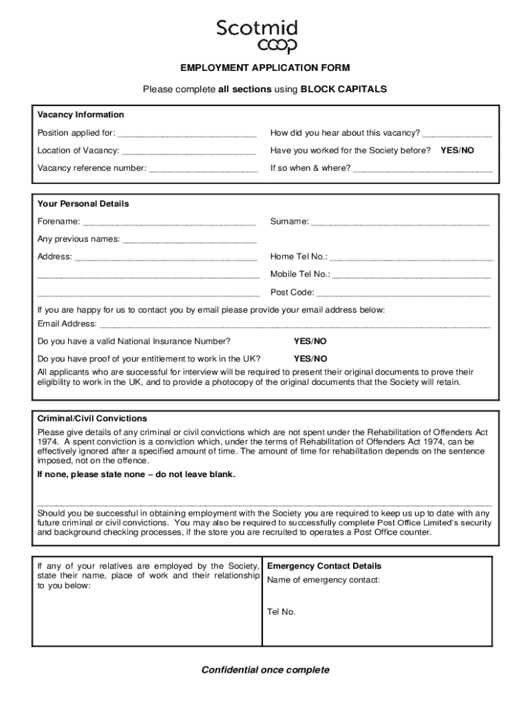 Fillable Online scotmid.coopwp-contentuploadsPlease detach and retain ...