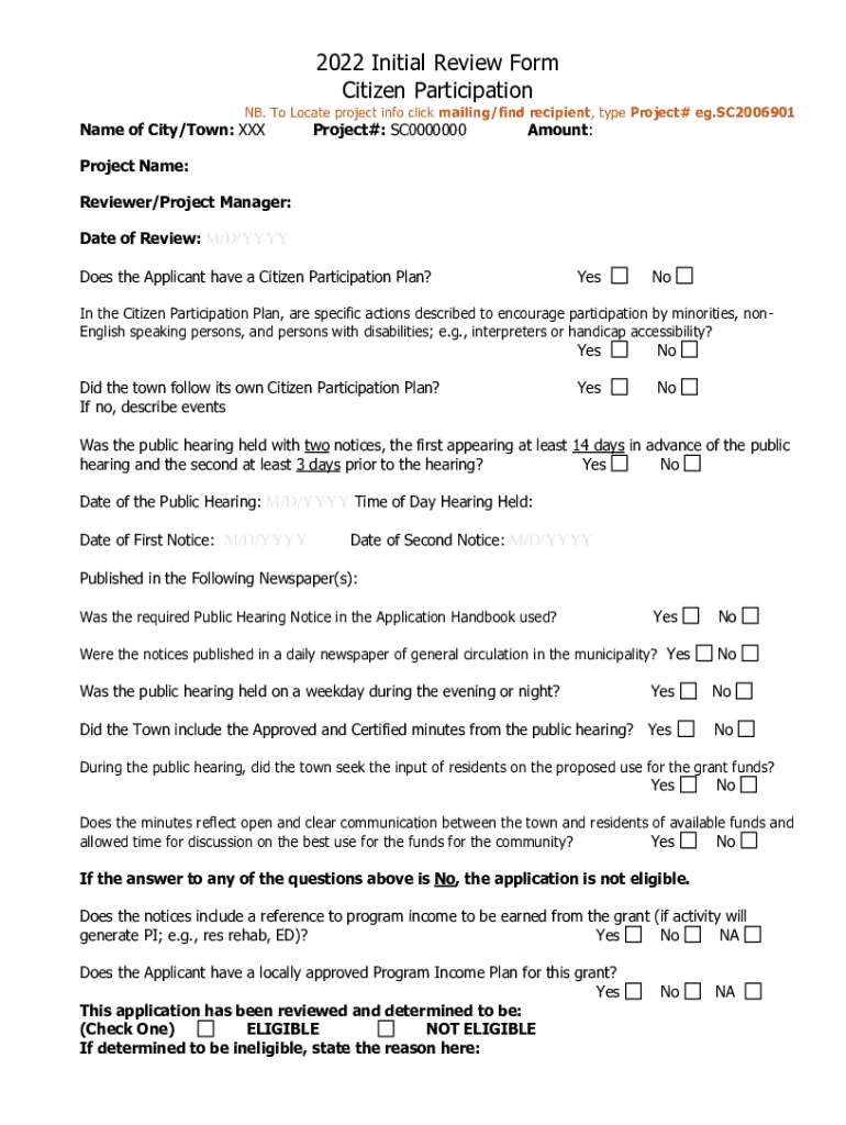 Fillable Online IT Project Security Initial Review Form Fax Email Print ...