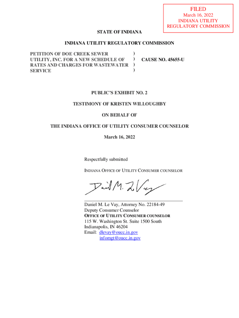 Fillable Online iurc.portal.in.gov entitySTATE INDIANA - iurc.portal.in ...