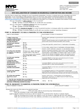 Fillable Online Reporting income, household, and other changesUpdated ...