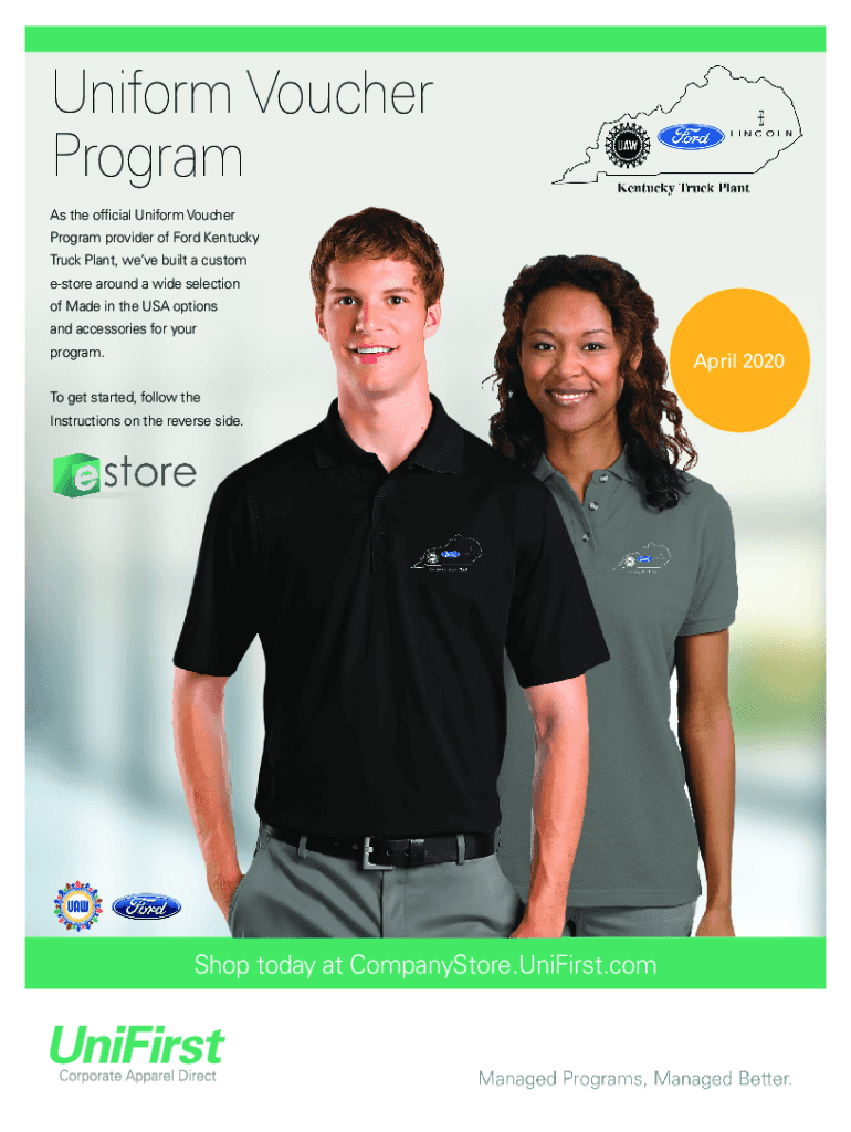 Fillable Online Uniform Voucher programmeDepartment of Public ...