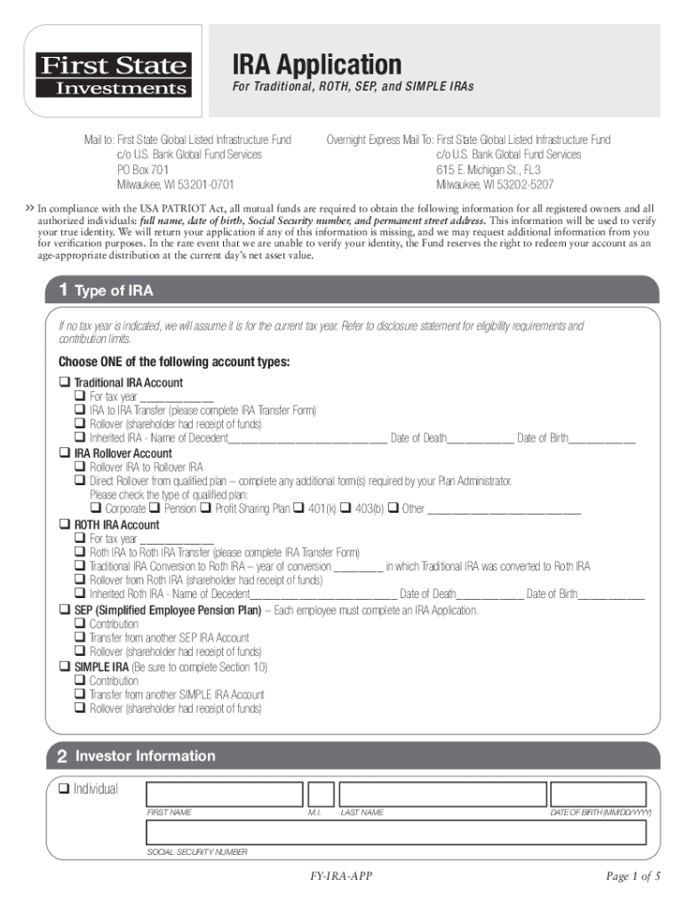 Fillable Online Fillable Online IRA Application - dearbornfunds.com Fax ... Fax Email Print ...