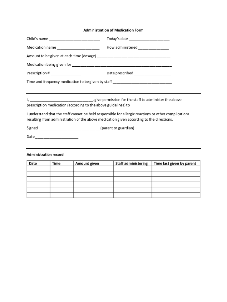 Fillable Online PDF Medication Authorization Form With Letter.pdf Fax ...