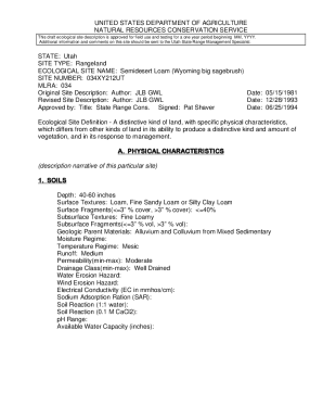 Fillable Online www.nrcs.usda.govInternetFSEDOCUMENTSUNITED STATES ...