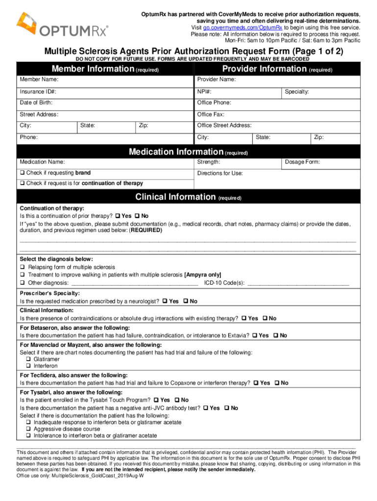Fillable Online Tymlos Prior Authorization Request Form (Page 1 Of 2 ...