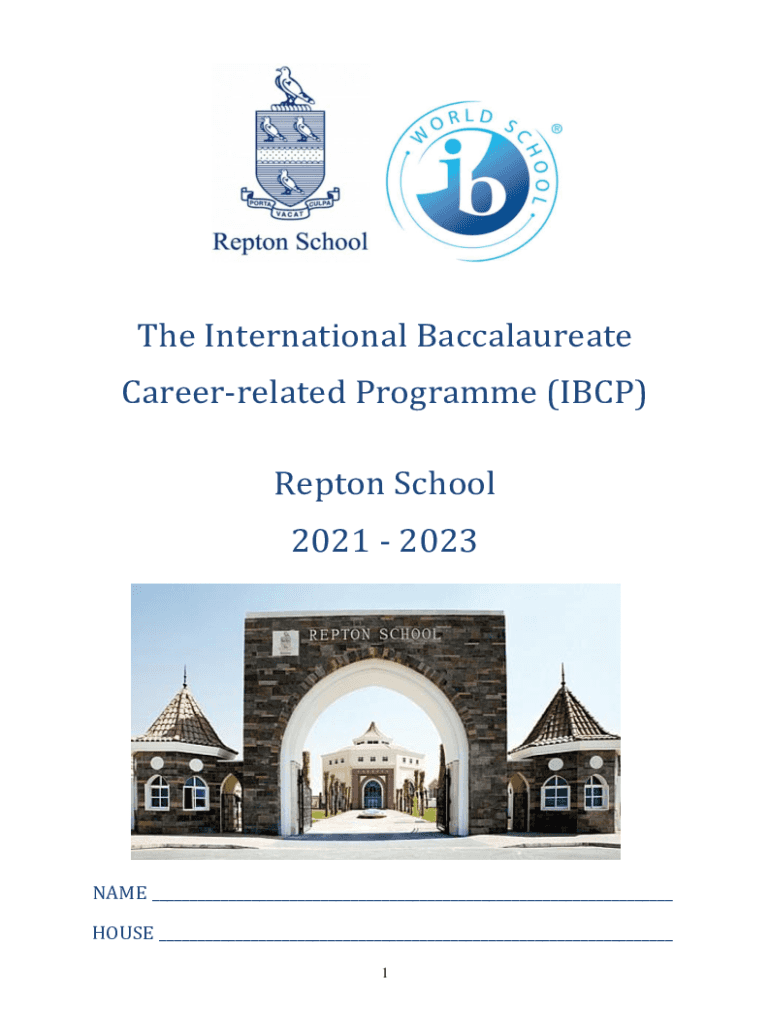 Fillable Online IB's Career-related Programme (CP) launched as a ...