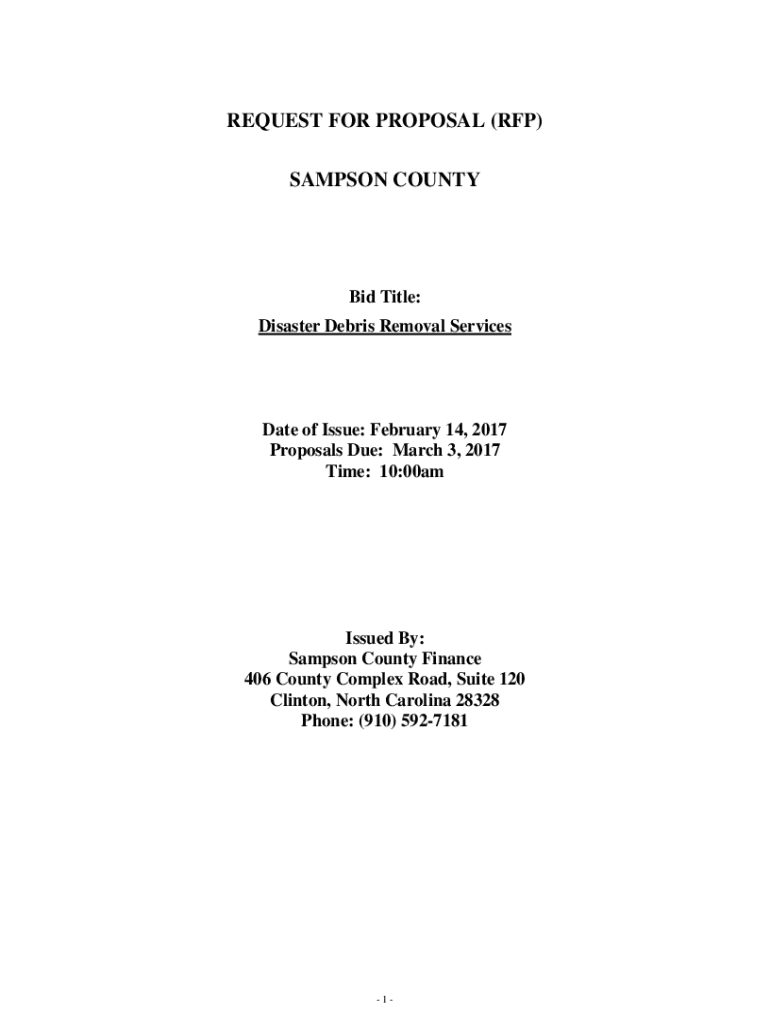 Fillable Online srm.magic.ms.govSAPEBPREQUEST FOR PROPOSAL - TORNADO ...