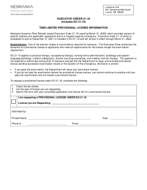 Fillable Online dhhs ne Motor Vehicle Licensing 301 Centennial Mall S ...