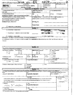 Fillable Online www3.epa.govpesticideschemsearchAoorovel exo;;e. &EPA ...