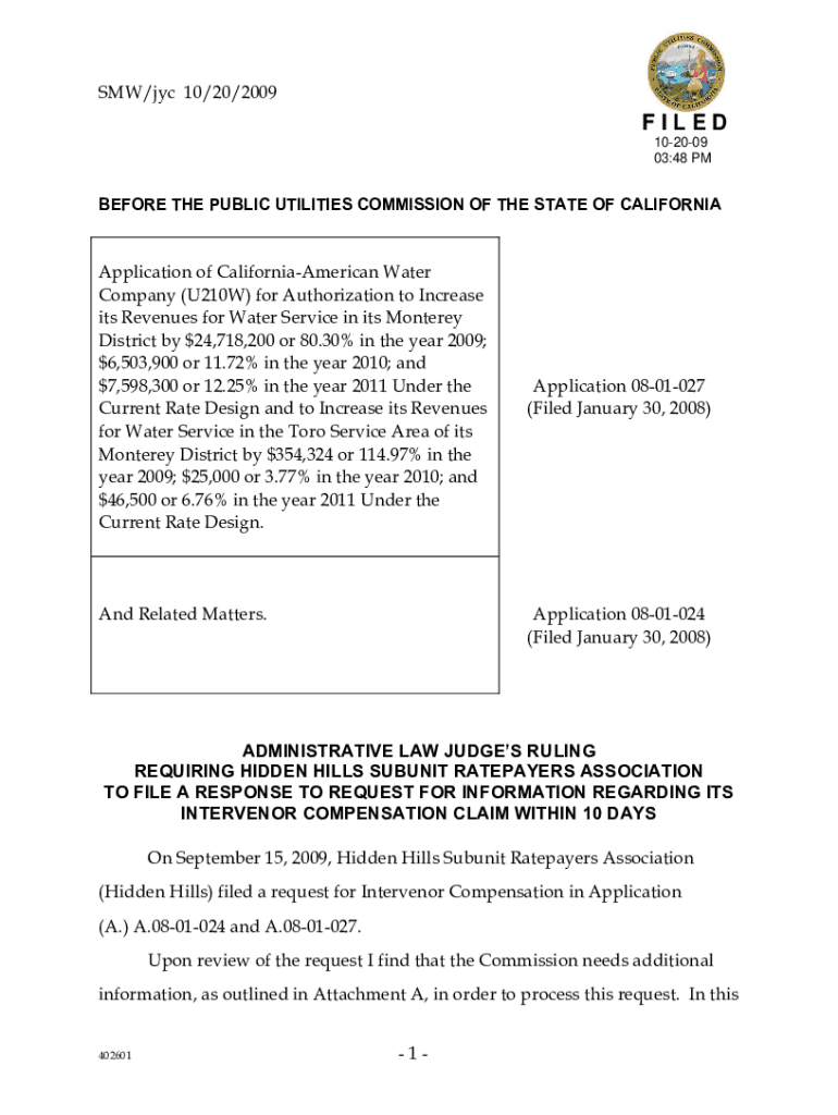 Fillable Online cpuc ca DECISION GRANTING TRANSFER OF CONTROL AND ...