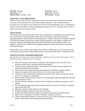 Fillable Online Principal Fax Email Print - pdfFiller