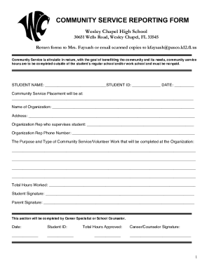 Fillable Online wchs pasco k12 fl wchs.pasco.k12.fl.uswp ...