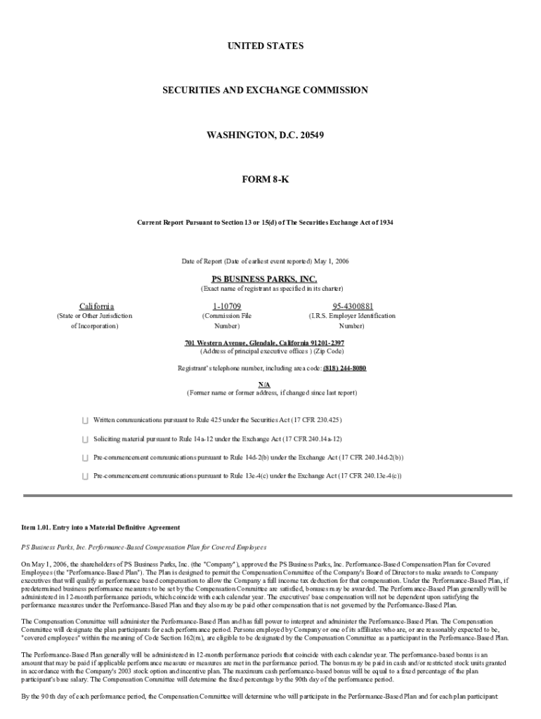 Fillable Online Fillable Online sec 20549 Form 8K Current Report ...