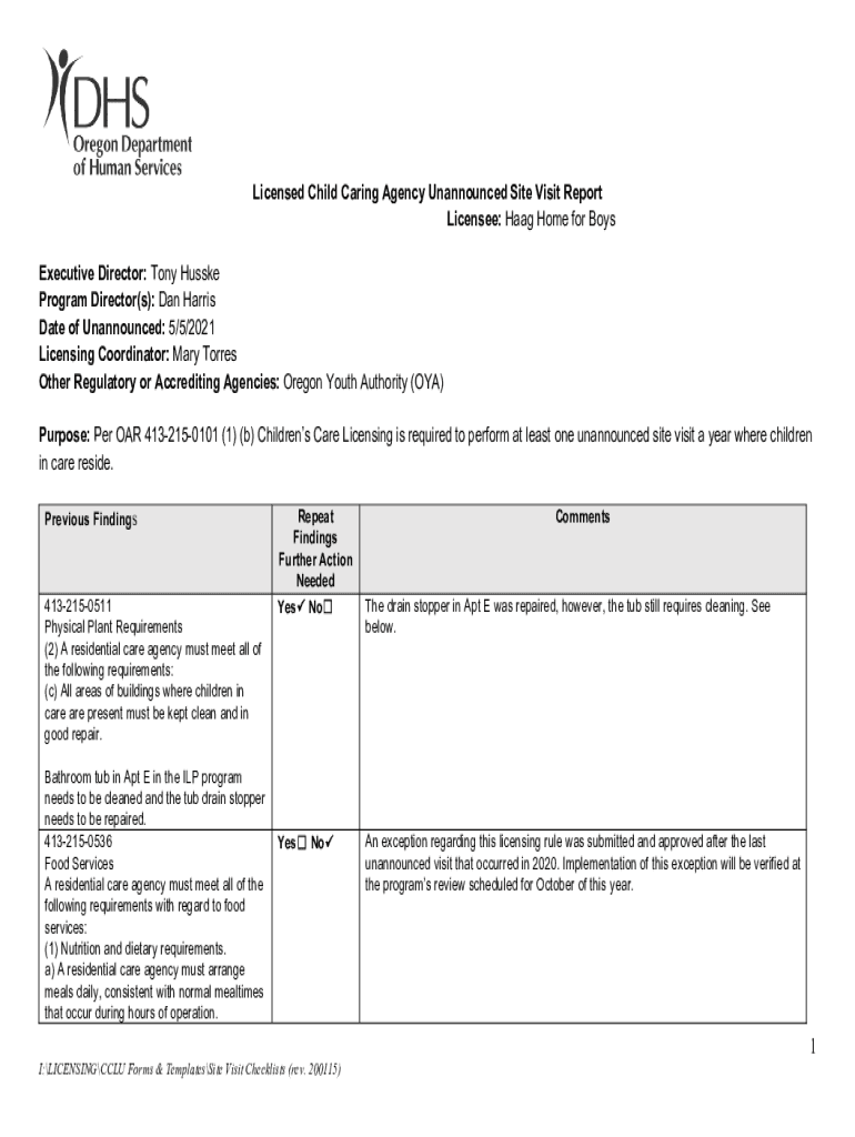 Fillable Online Licensing - NC DHHS: Division of Child Development and ...