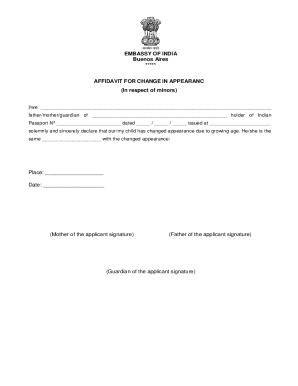 Fillable Online Affidavit (For Change Of Signature - TSR Darashaw ...