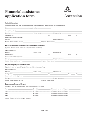 Fillable Online fill.ioPatient-Financial-Application-Form-b7a2fdefFill - Free fillable Patient ...