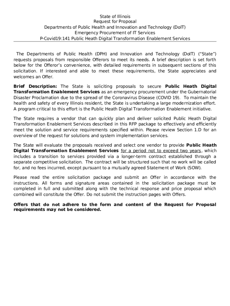 Draft RFP - www2 illinois Doc Template | pdfFiller
