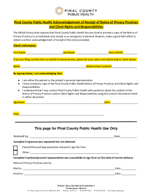 Fillable Online www.pinalcountyaz.govpublichealthPagesReports and Forms ...