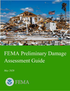 Fillable Online kyem ky Preliminary Damage Assessment Guide ...