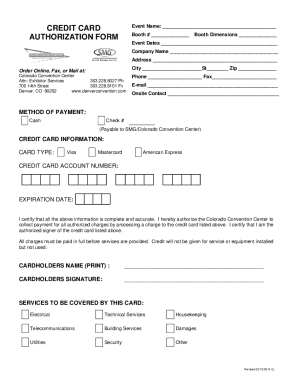 Fillable Online 2014 Onsite Payment Authorization Form.pub Fax Email ...