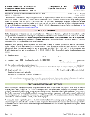 Fillable Online eCFR :: 29 CFR Part 825 -- The Family and Medical Leave ...