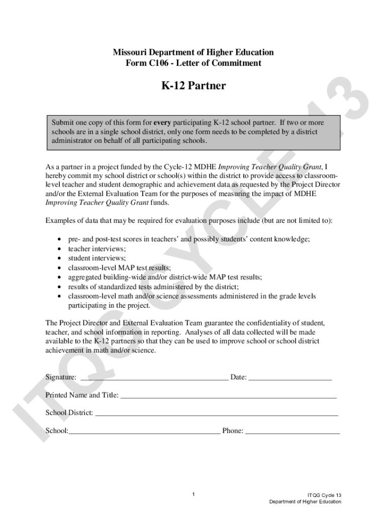 Fillable Online dhe mo dhewd.mo.govppcgrantsMissouri Department of ...