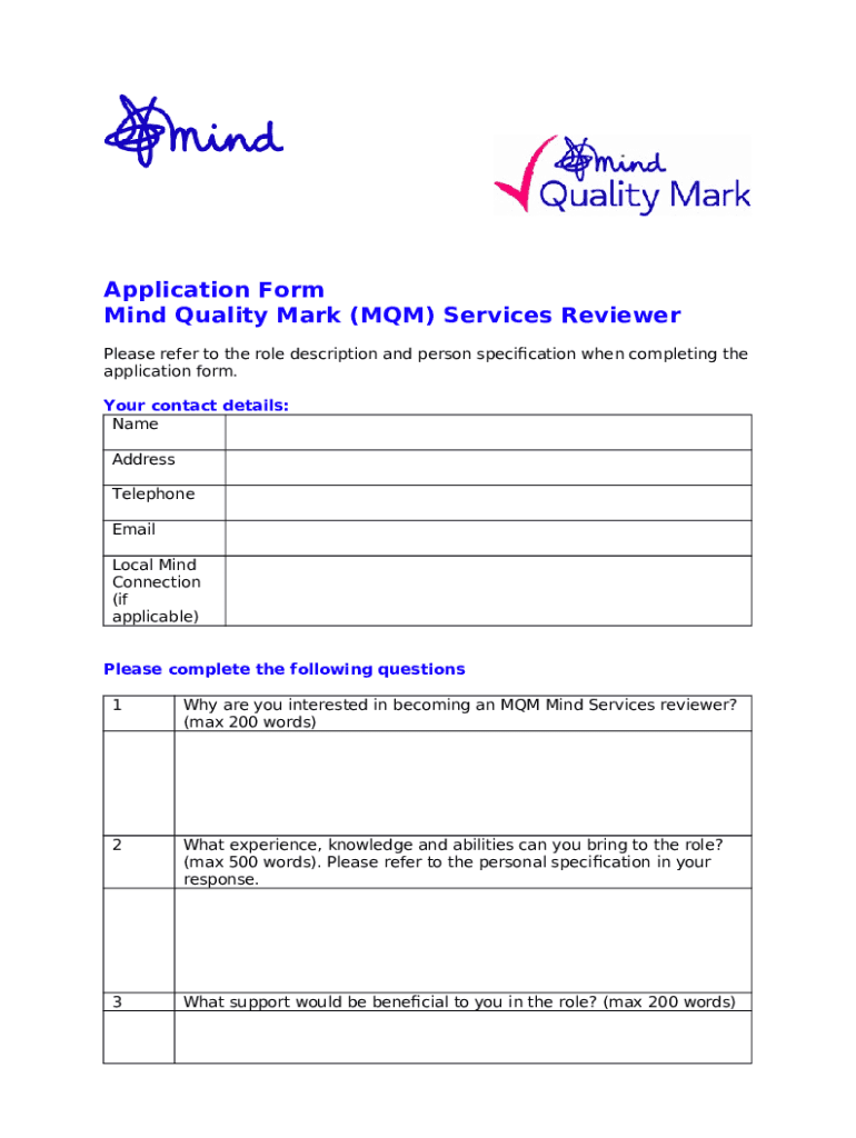 Quality Mark Application - leb.education Doc Template | pdfFiller