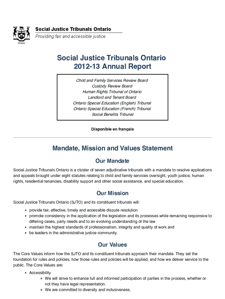 Fillable Online tribunalsontario.ca en archived-reports-plansTO ...