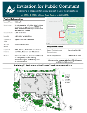 Fillable Online Fillable Online Notice of Application Project Details ...