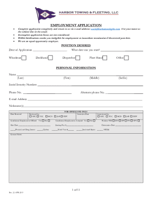 Fillable Online EMPLOYMENT-APPLICATION-FORM(EAF).docx - Job Application ... Fax Email Print ...