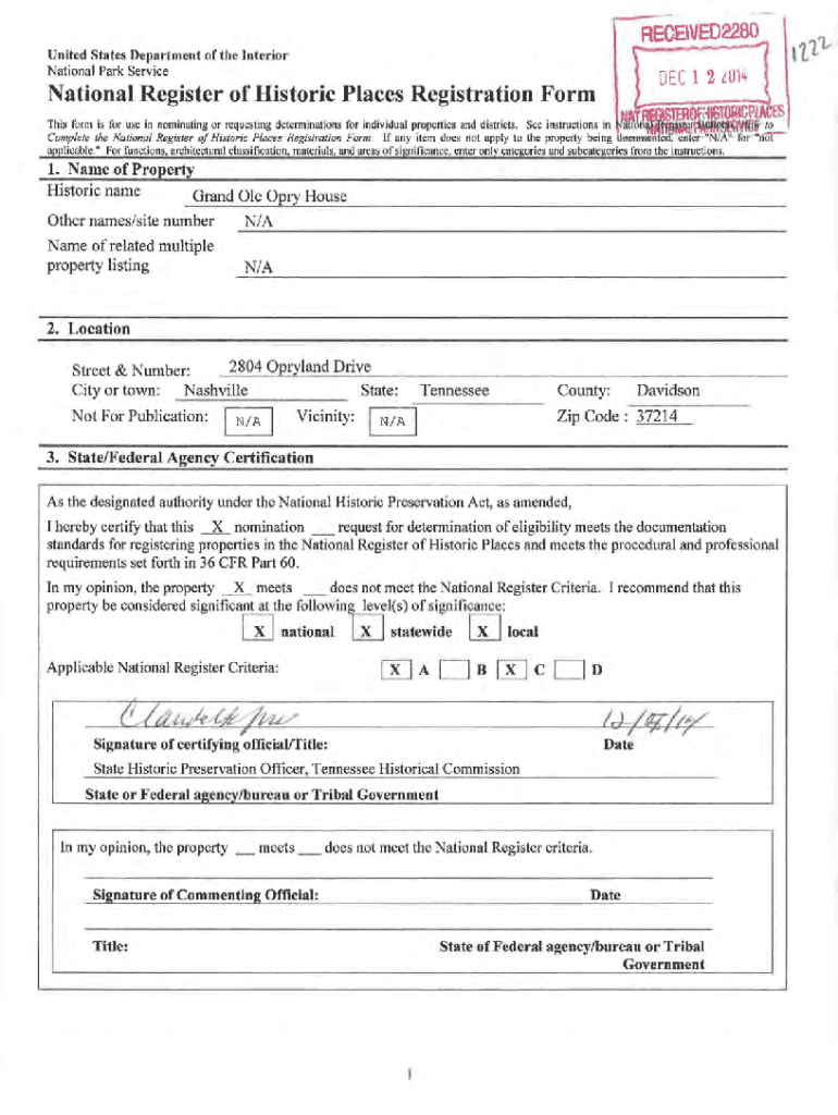 Fillable Online Grand Ole Opry House. RecordID (Reference Number) Fax Email Print - pdfFiller