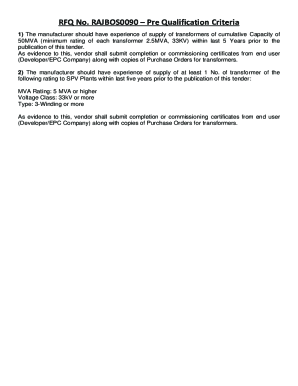 Fillable Online The Other RFQ: Request for Qualifications Tips ...