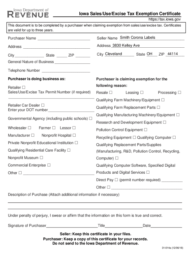 Fillable Online tax.iowa.gov formsState of Iowa Tax Forms Iowa ...