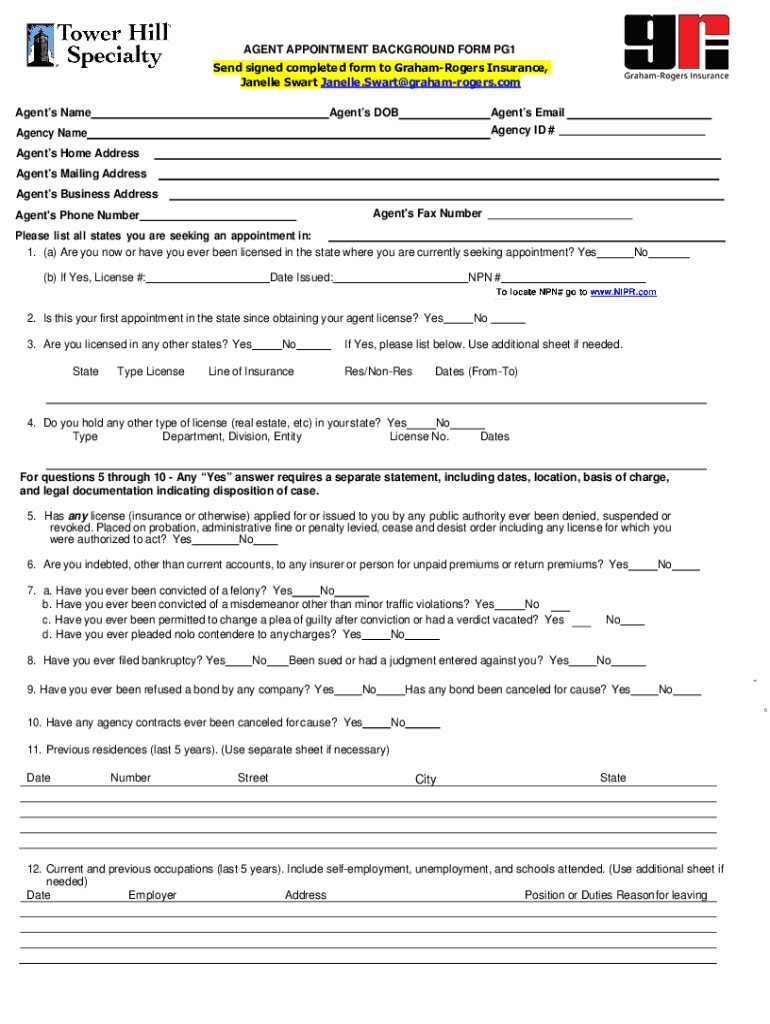 Fillable Online www.docformats.comagent-appointment-letter ...