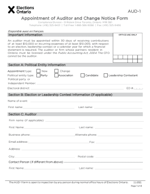 Fillable Online AUD1.1 Overseas Auditor Application Form Fax Email ...