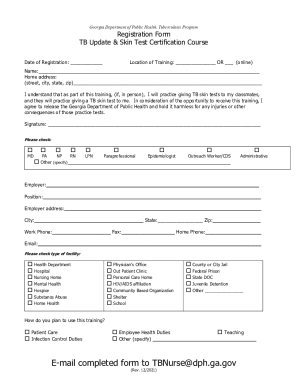 Fillable Online dph.georgia.govdocumentdocumentE-mail completed form to ...