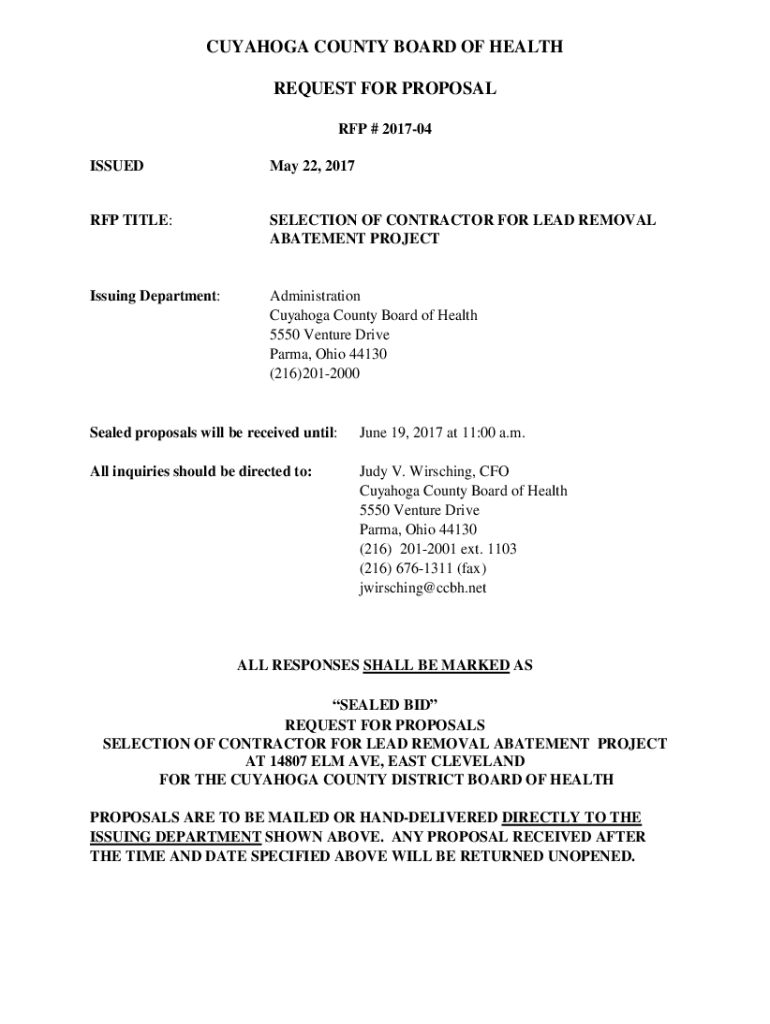 Fillable Online PUBLIC NOTICE REQUEST FOR PROPOSALS (RFP) 11762 Fax ...