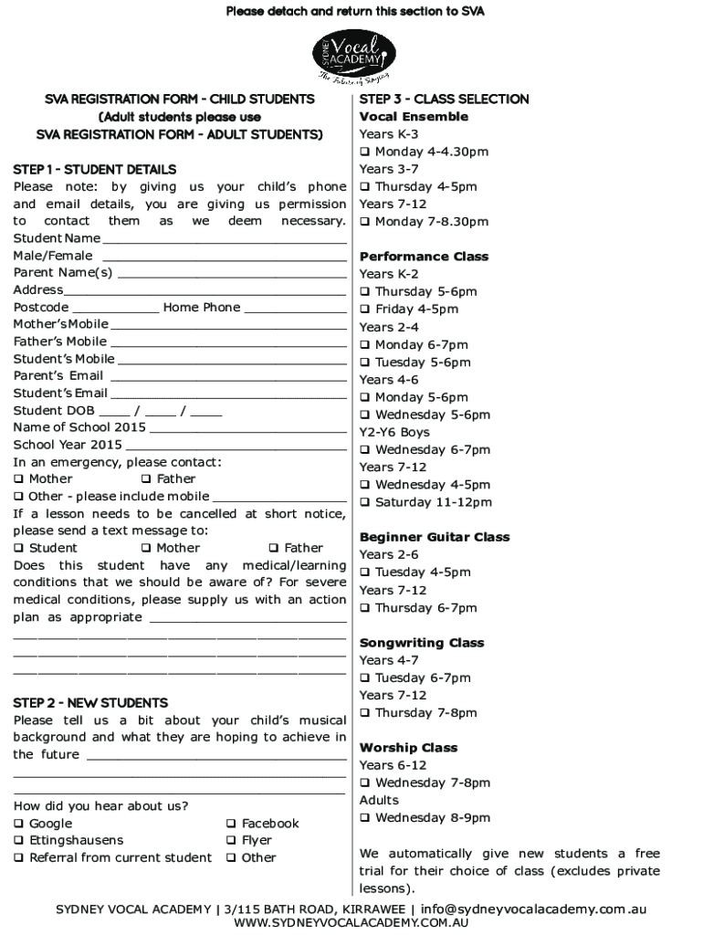 Fillable Online Consent Form Informed Consent Form Please detach this form ... Fax Email Print ...